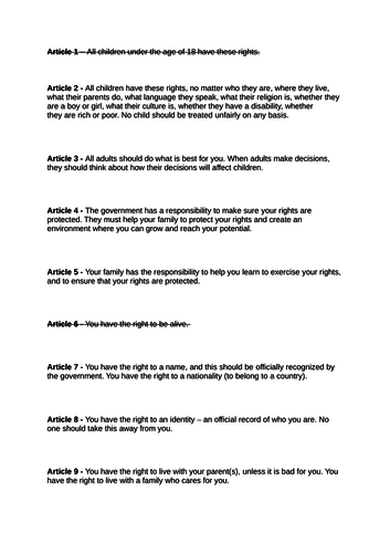 Diversity Workshop 5 - Human Rights (collab - student project ...