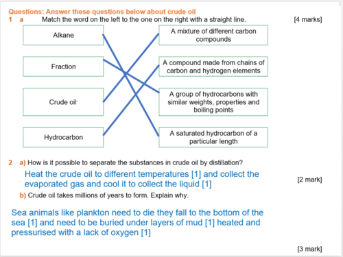 Hydrocarbons | Teaching Resources
