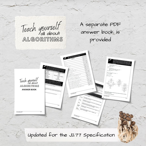 Algorithms OCR GCSE Computer Science Workbook (J277) | Teaching Resources