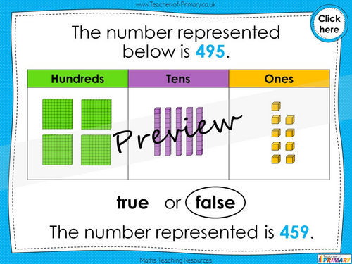 100s, 10s and 1s - Year 3 | Teaching Resources