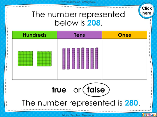 100s, 10s and 1s - Year 3 | Teaching Resources