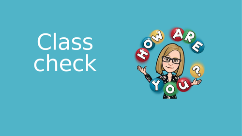 PSHE Daily check in / check out Oracy inspired activity feelings ...