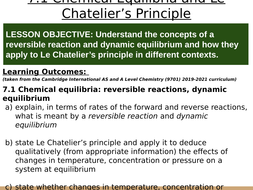 Physical Chemistry #20: Chemical Equilibria & Le Chatelier's Principle ...