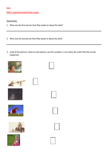 The Owl who was Afraid of the Dark Guided Reading | Teaching Resources
