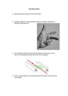 GCSE Physics (9 – 1) The Motor Effect | Teaching Resources