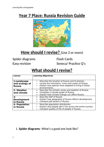Russia Assessment | Teaching Resources