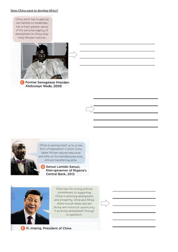 KS3 scheme of learning - The African Continent | Teaching Resources