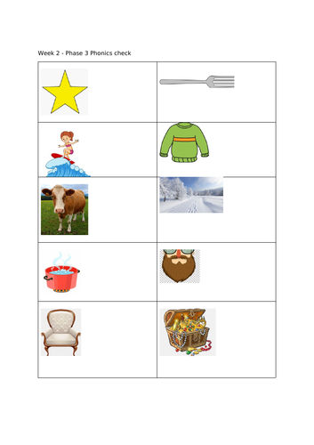 Phase 3 Phonics | Teaching Resources