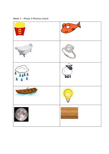 Phase 3 Phonics | Teaching Resources