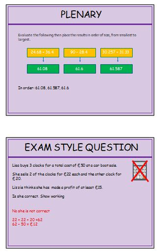 New Functional Skills Maths- Full Lesson on Add and Subtract | Teaching ...