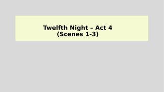 Twelfth Night - 20 lessons for A Level, plus resources | Teaching Resources