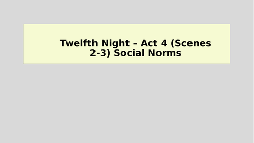 Twelfth Night - 20 lessons for A Level, plus resources | Teaching Resources