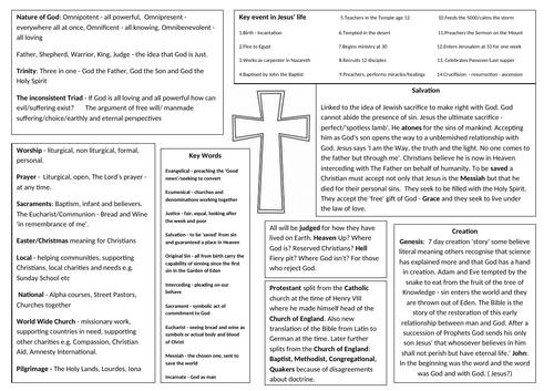 AQA RS GCSE Christianity and Buddhism Theme E Crime and Punishment ...