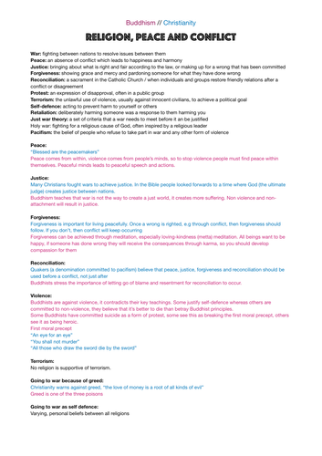 Buddhist, Christian and Atheist Ethics AQA A Religious Studies ...
