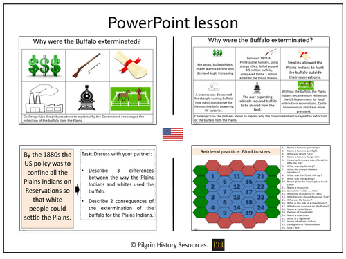 Extermination of the Buffalo -American West | Teaching Resources