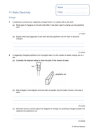 GCSE Physics - 11 Static Electricity | Teaching Resources