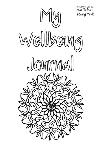 Wellbeing Journal | Teaching Resources