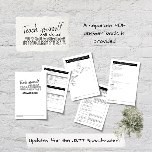 Programming Fundamentals OCR GCSE Computer Science Workbook (J277 ...