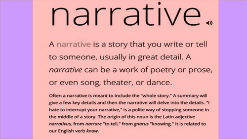 KS3 Drama - Narrative | Teaching Resources