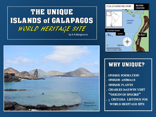 WORLD HERITAGE SITE - THE UNIQUE GALAPAGOS ISLANDS - ECUADOR | Teaching ...