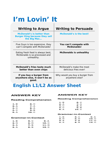 Functional Skills English L1/L2 Workbooks - Pack 2 | Teaching Resources