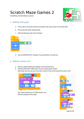 Scratch 3.2- Complete fun EDITABLE Unit - Resources, Presentations ...