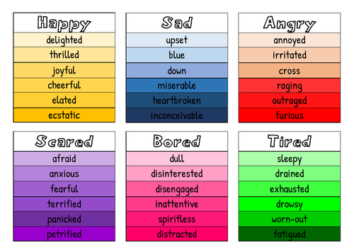 Shades of Words | Teaching Resources