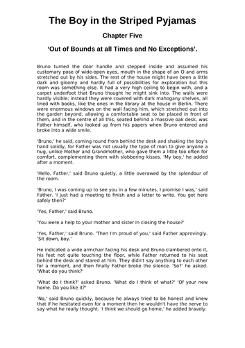 Boy in the Striped Pyjamas Complete Scheme of Work | Teaching Resources
