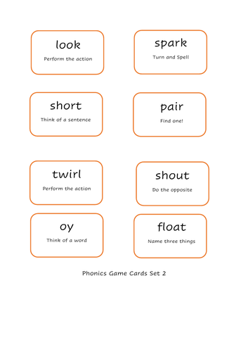 Phonics Revision Game | Teaching Resources