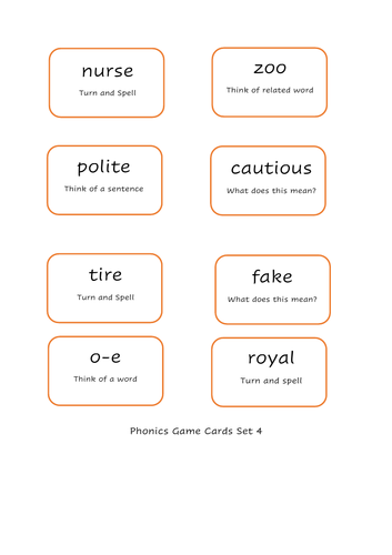 Phonics Revision Game | Teaching Resources