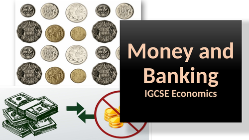 Money and Banking and Stock Exchange 'ppt' IGCSE Economics | Teaching ...