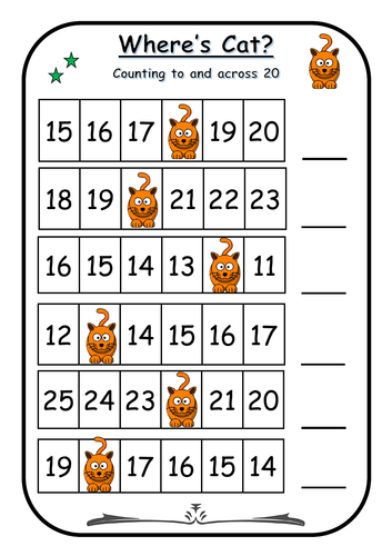 Yr1/SEN Count to/across 100 differentiated | Teaching Resources