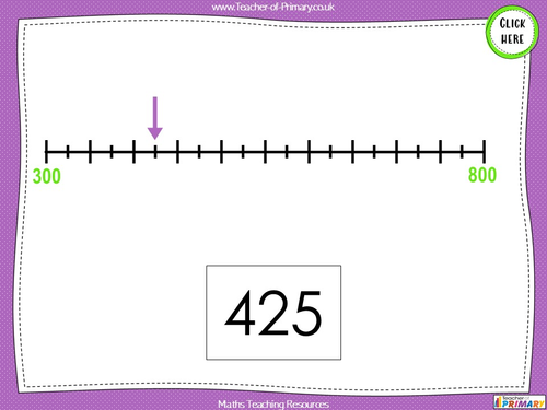 Number Line to 1000 - Year 3 | Teaching Resources