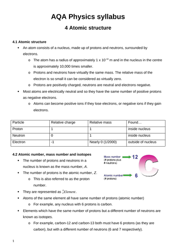 GCSE Physics - Radioactivity and radiation - complete lessons ...