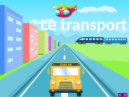Transport in French. Song. | Teaching Resources