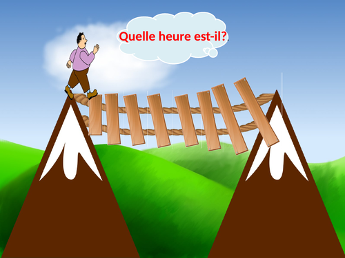 Daily routine and time in French. Bundle. La journée et les heures ...