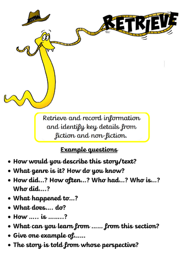 Reading VIPERS posters | Teaching Resources