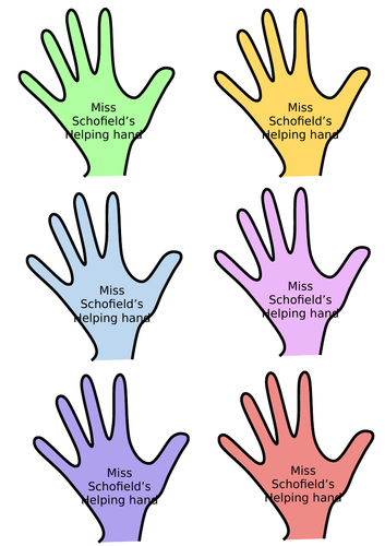 Calm Corner Hands | Teaching Resources