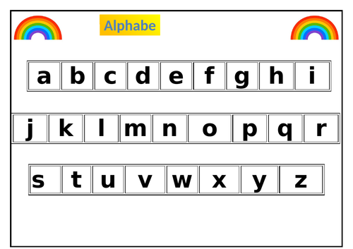Rainbow Alphabet & Phonics Sound Mats Phase 2-4 | Teaching Resources