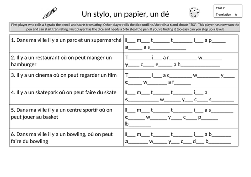 GCSE French - Module 1 - Qui Suis Je | Teaching Resources