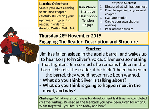 Treasure Island Scheme of Work and MTP | Teaching Resources