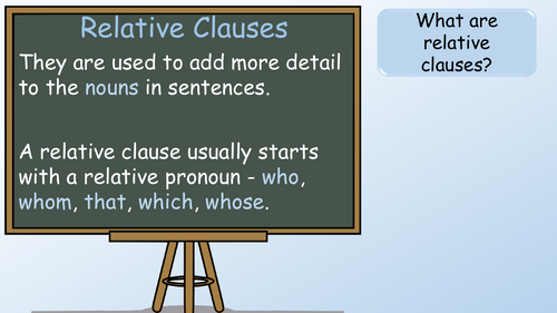 Relative Clauses | Teaching Resources