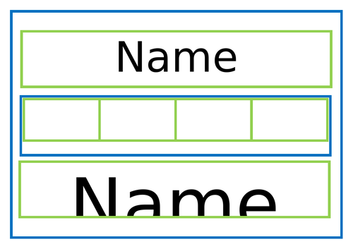 Name Cards | Teaching Resources
