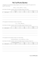 Hess Law Practice Questions | Teaching Resources