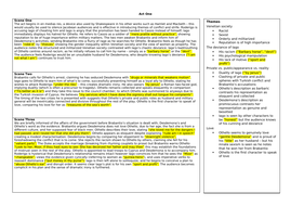 English Literature A Level AQA Othello Scene-by-Scene Plot Summary ...