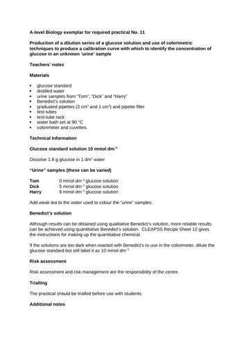 AQA A Level Biology Required Practical 11 | Teaching Resources AQA A Level Biology Required Practical 11 | Teaching Resources