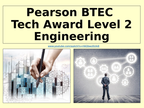 BTEC Engineering Level 2 Component 2 | Teaching Resources