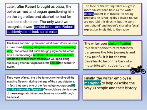Travel Writing Language | Teaching Resources
