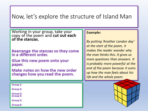 Island Man Structure | Teaching Resources