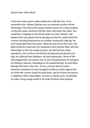 English Key Stage 3: Travel Writing (Literary Non-fiction) Unit for ...